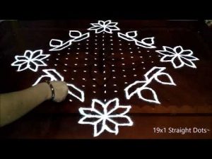 Top 10+ Dotted Rangoli Designs With The Number of Dots 2025 [Must Watch ...